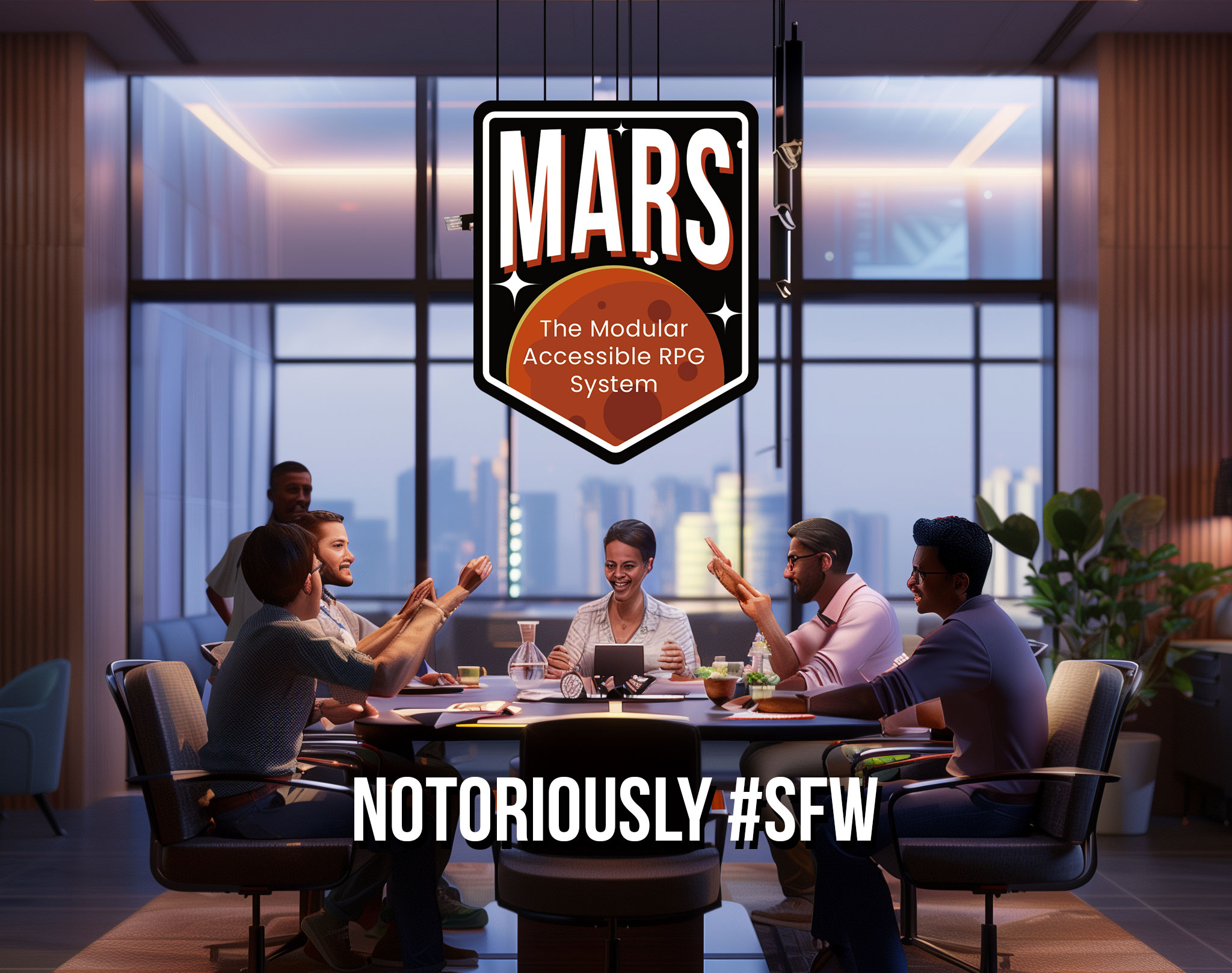 Running SFW MARS (Safe for Work) – MARS TTRPG