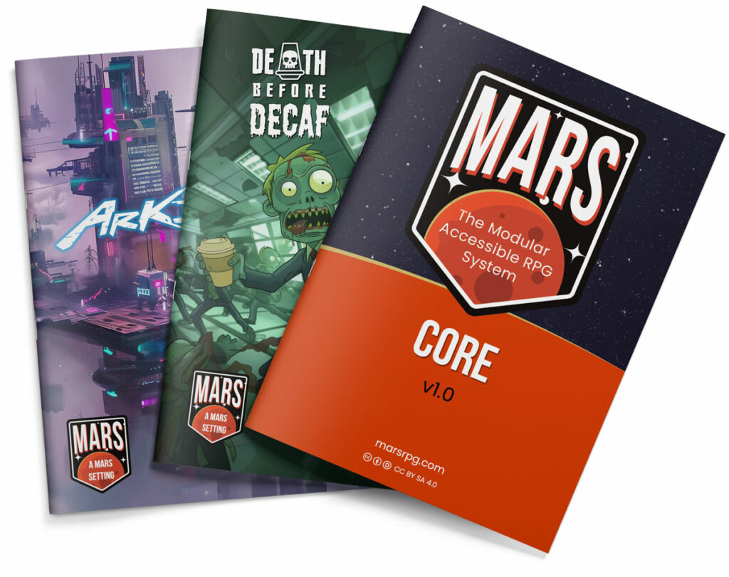MARS TTRPG – The Modular Accessible RPG System